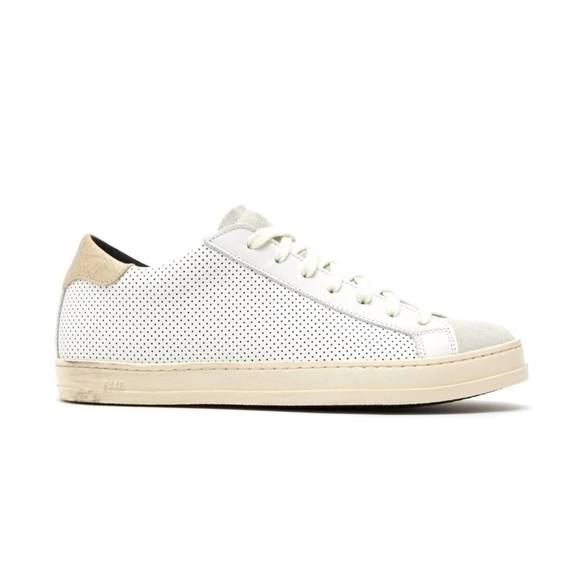P448 | Shoes | New P448 Womens John Sneaker In Whiteperforated | Poshmark